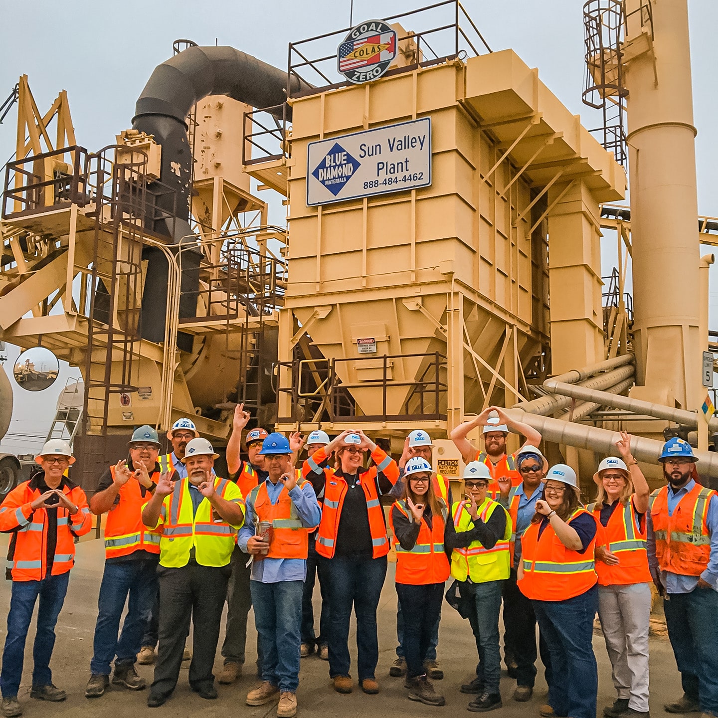 Custom Asphalt Mixtures | Blue Diamond Materials